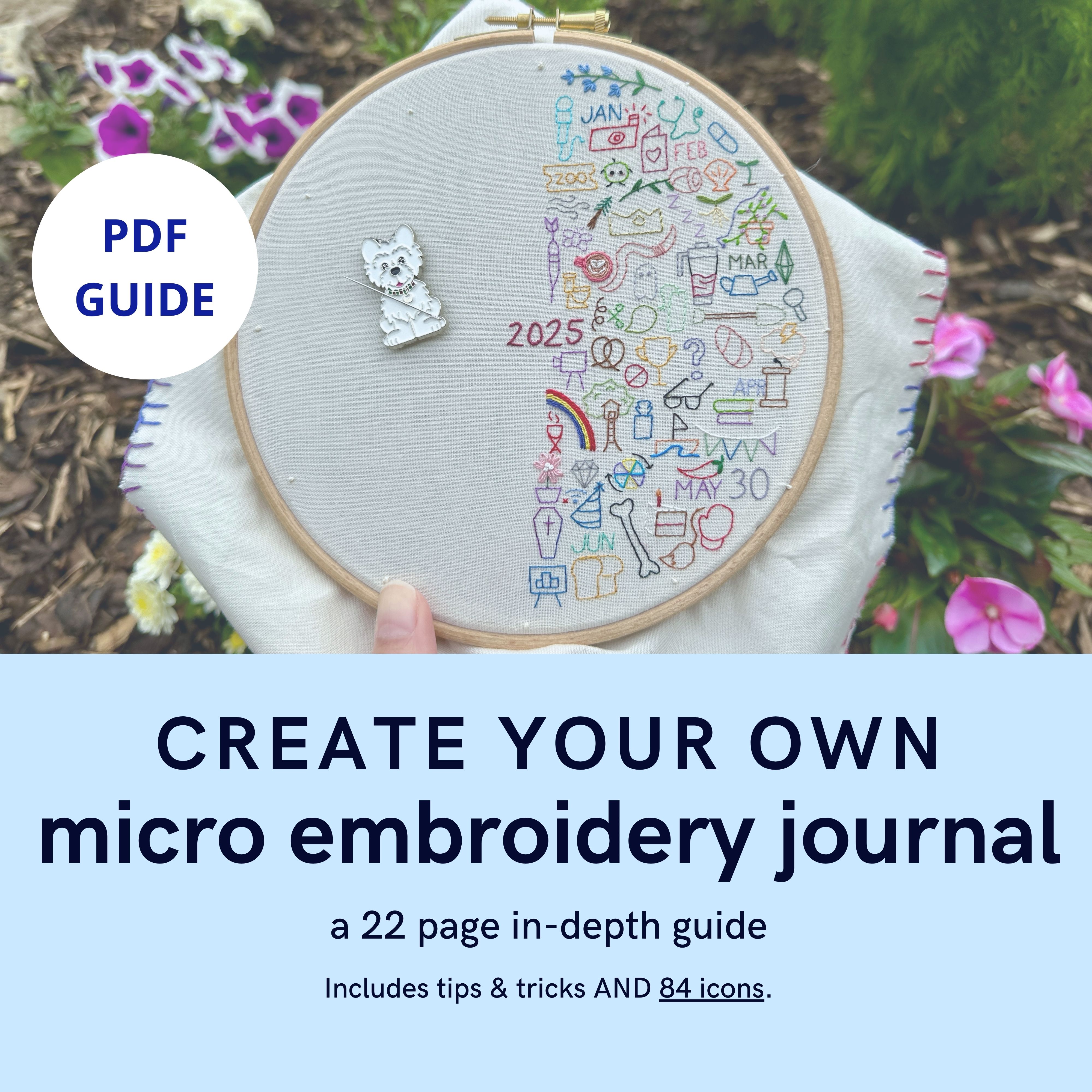 The Create Your Own MICRO Embroidery Journal Guide